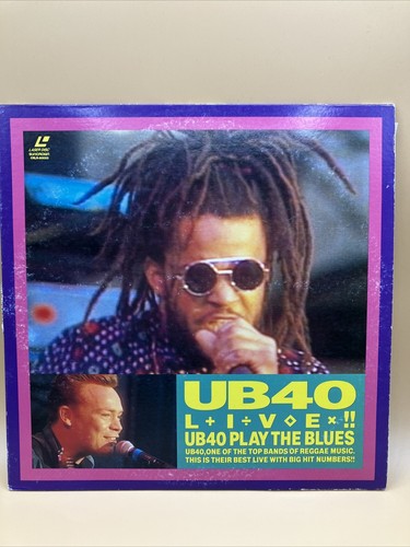 RARE UB40 LIVE UB40 Play The Blues LASERDISC 1989 Japan Preowned ...