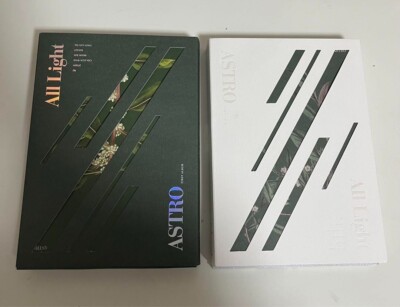 ASTRO All Light 2 piece set green ver. white ver. CD album K-POP (No ...