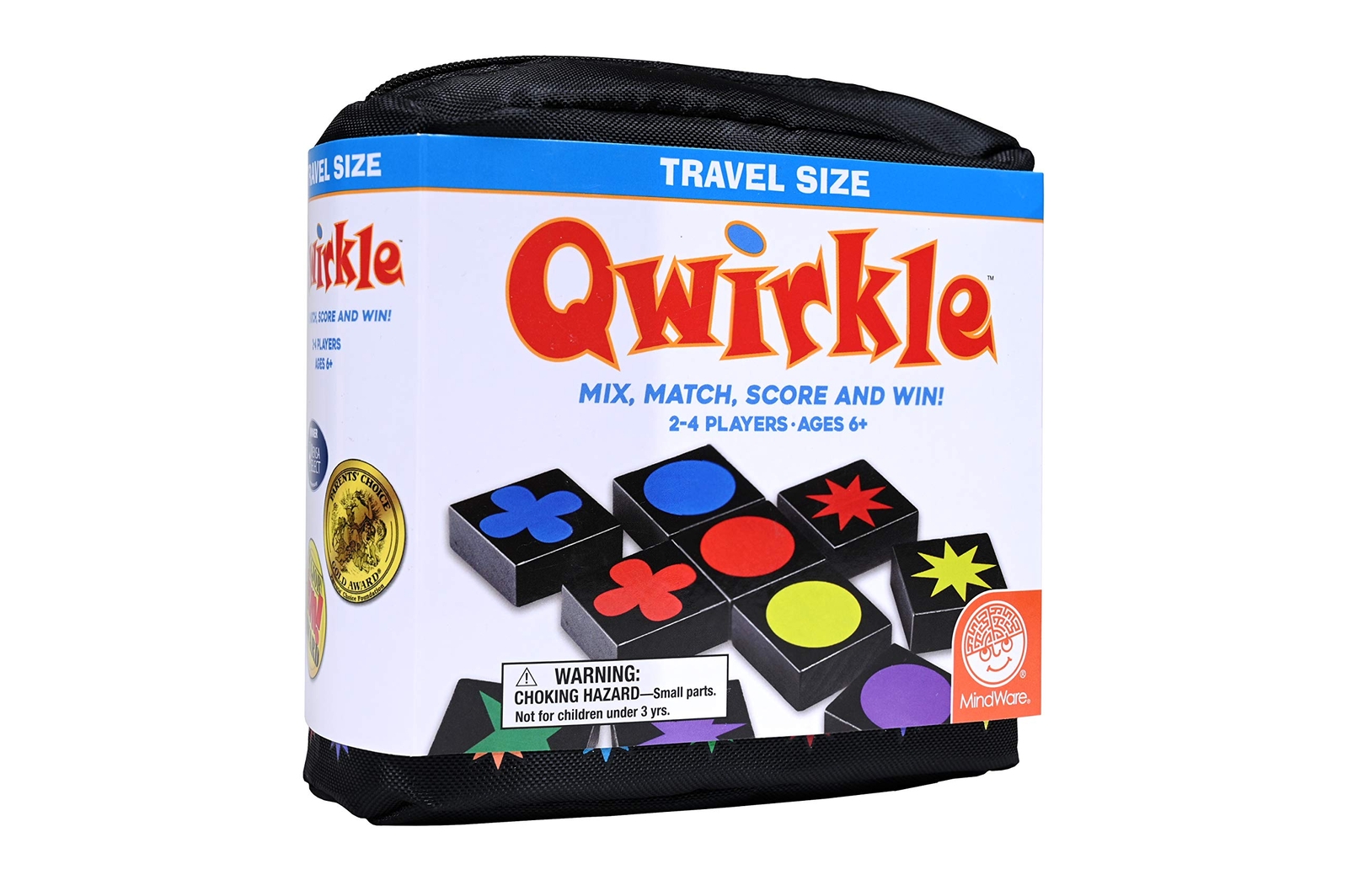 Mindware | Qwirkle: Travel (NEW) | Board Game | Ages 6+ | 2-4 Players ...