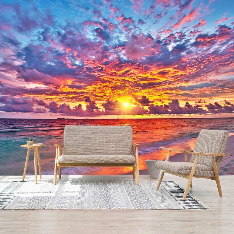 3d Sunset Sky Wallpaper