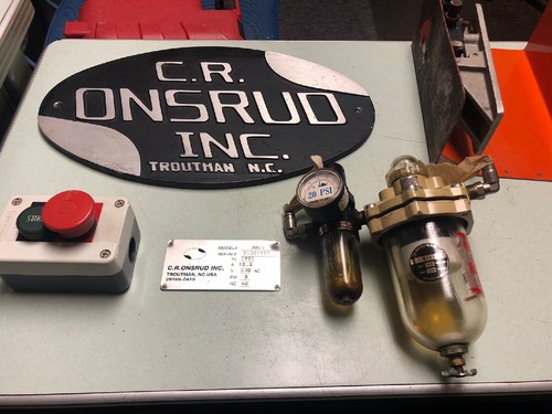 C.R. ONSRUD 3025 Inverted Pin Router Parts 30 Day Warranty CR FREE SHIP ...