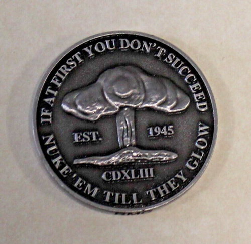 Nuclear Weapons Specialist AFSC 2W2 Air Force Antique Silver Challenge ...