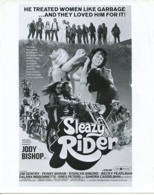 JODY BISHOP JIM GENTRY PENNY BORAN STARLYN SIMONE SLEAZY RIDER 8X10 ...