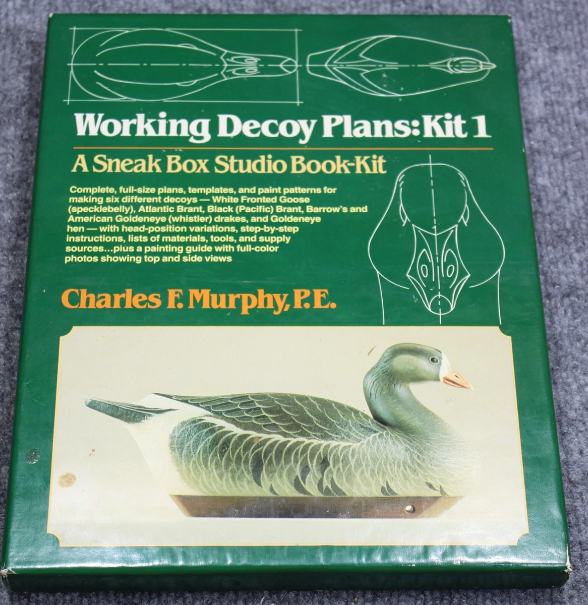 Goldeneye Duck Decoy Templates