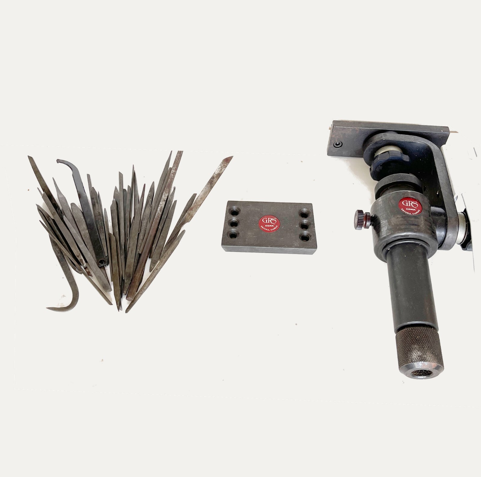 GRS BenchMate Workholding System Stone Setter Vise. used WITH STEEL ...