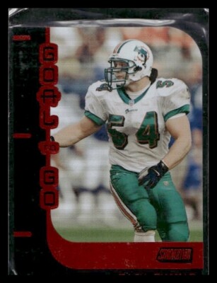 2000 Stadium Club #G5 Zach Thomas Miami Dolphins | eBay
