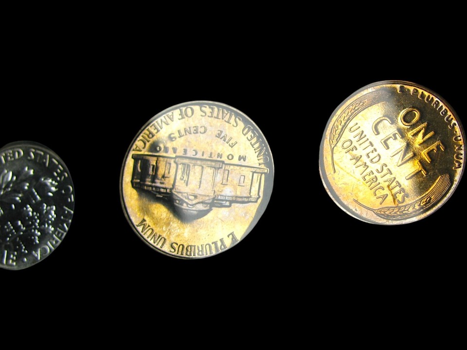 1955 PROOF Set US coins Franklin Washington Roosevelt ---- Gem PROOF ...