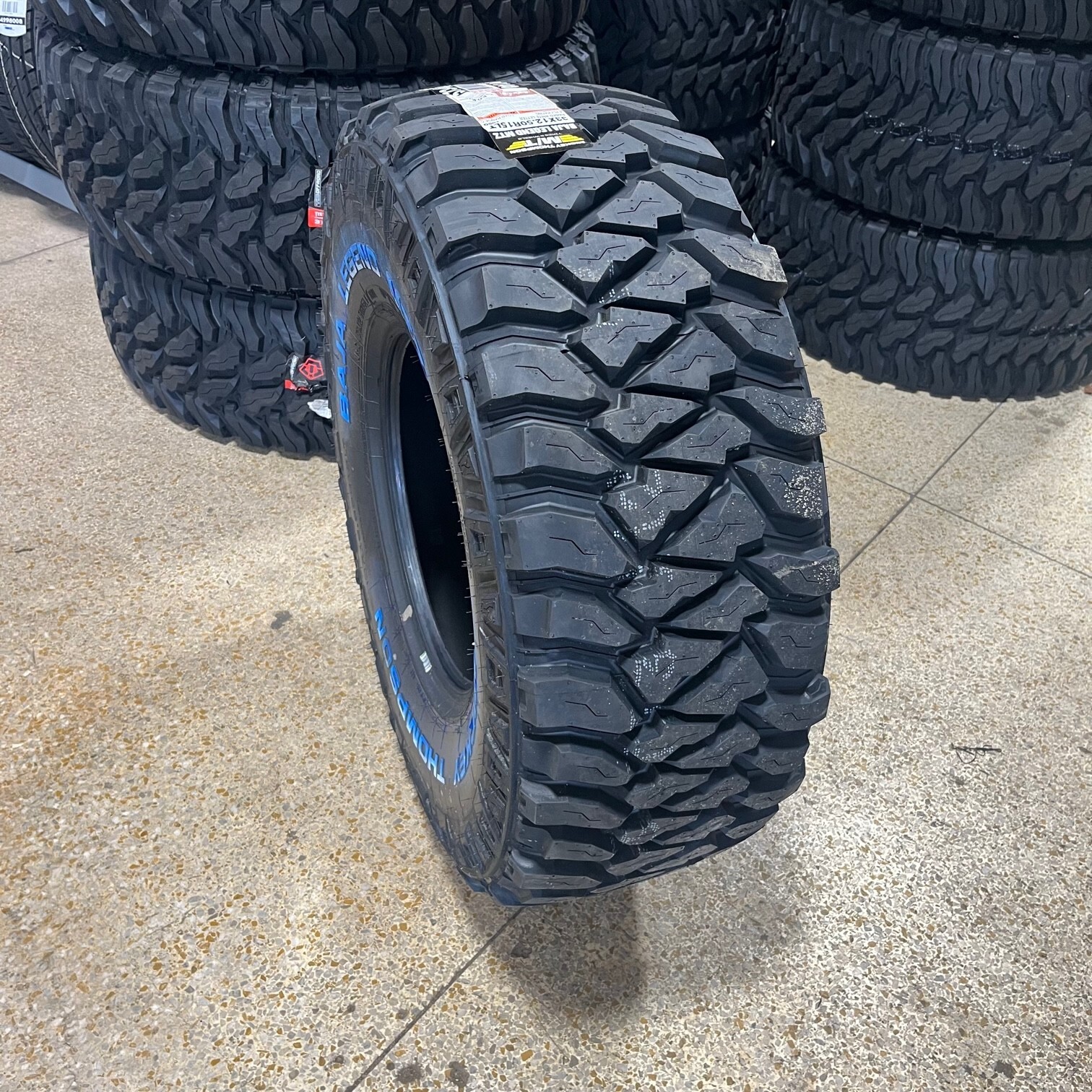 4 New 35x12.50R17LT Mickey Thompson Baja Legend MTZ 119Q 8 Ply 35 12.50 ...