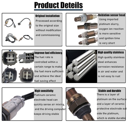 4x Oxygen Sensor Up+Downstream for Toyota Venza 2009-2011 3.5L-V6 ...