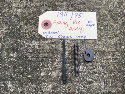 1911 Firing pin kit 45 ACP firing pin firing pin stop firing pin spring ...