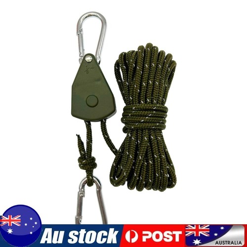 5M 4mm Outdoor Guy Lines Adjustable Reflective for Camping Hiking ...