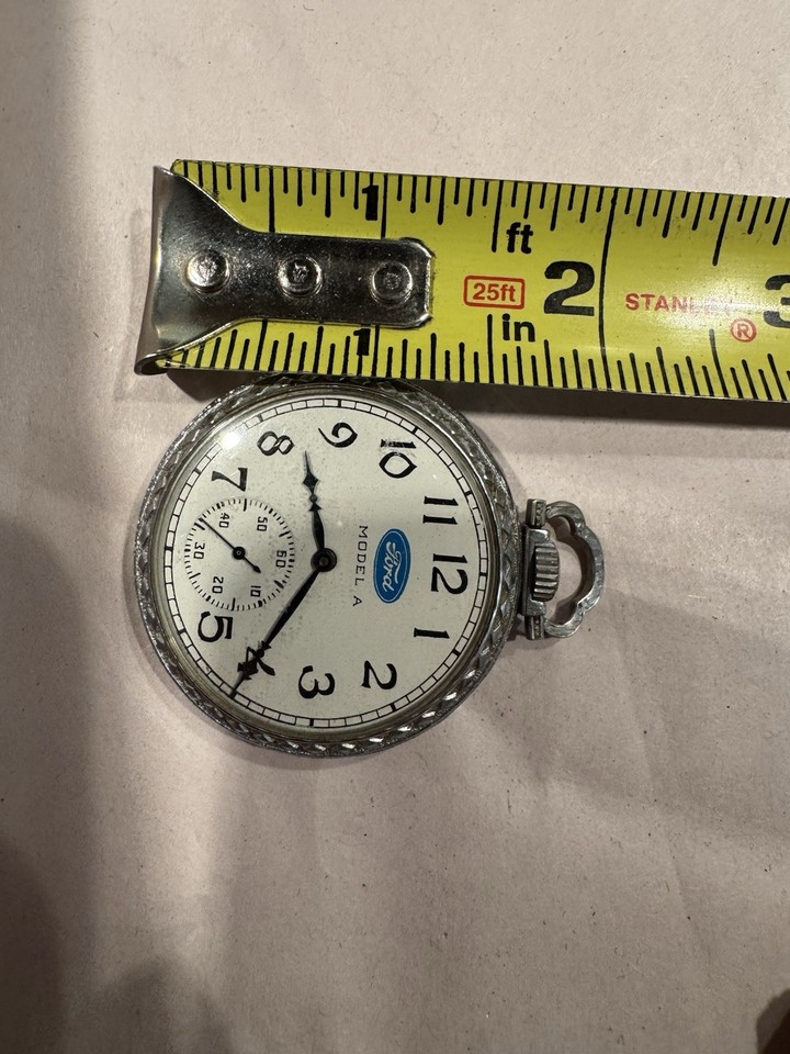 Rare Antique Ford Model A Pocket Watch | eBay