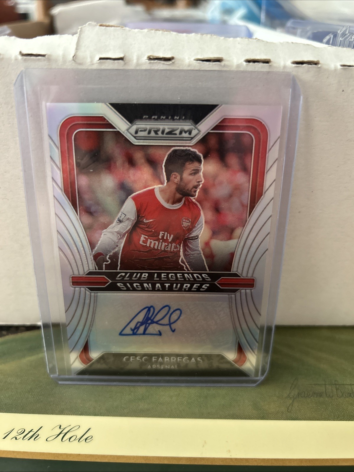 Cesc Fabregas 2020 Prizm Premier League #CL-CSC Club Legends Signatures - Gold /10 Price Guide ...
