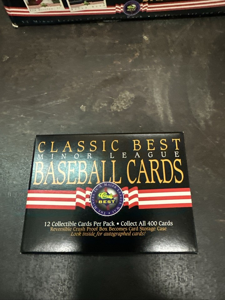 1992 Classic Best “M L B” Cards Pack Sealed, random autographed Cards ...