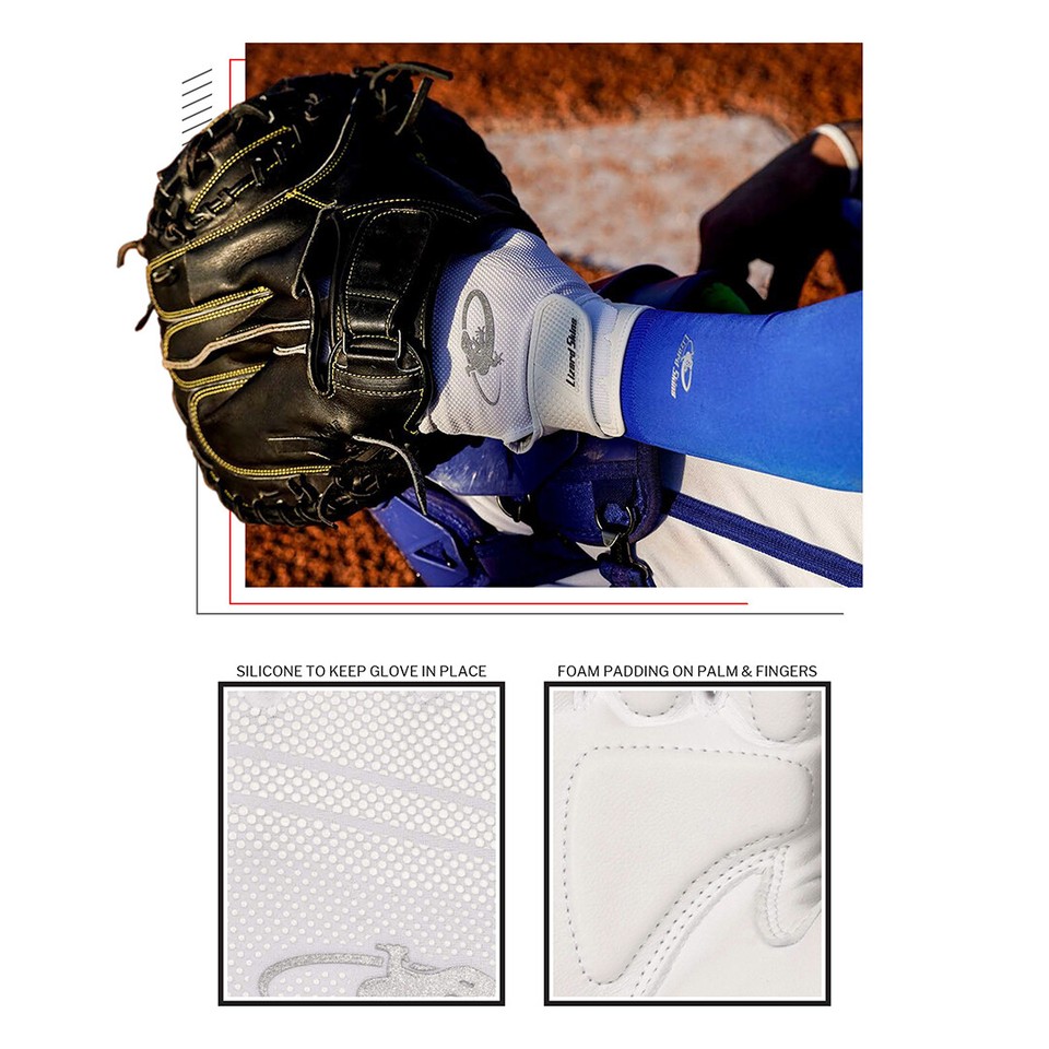 Lizard Skins Padded Inner Fielding Glove V2 – Baseball & Softball | eBay