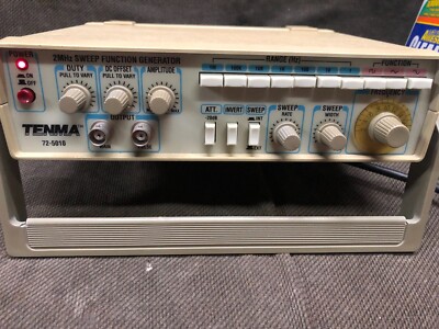 Tenma 72-5010 2 MHz Sweep Function Generator | eBay
