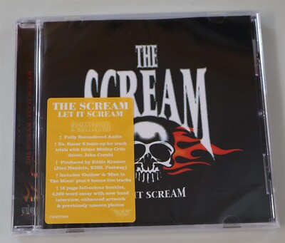 The Scream Let it Scream CD new Rock Candy Reissue John Corabi Motley ...