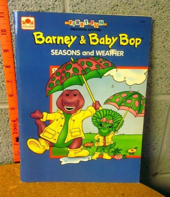 Barney & Baby Bop Seasons and Weather Preschool Coloring Activities ...