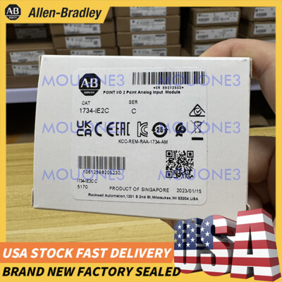 1734-IE2C New Sealed AB POINT I/O 2 Channel Analog Current Input Module ...