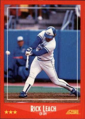 1988 Score #257 Rick Leach - NM | eBay