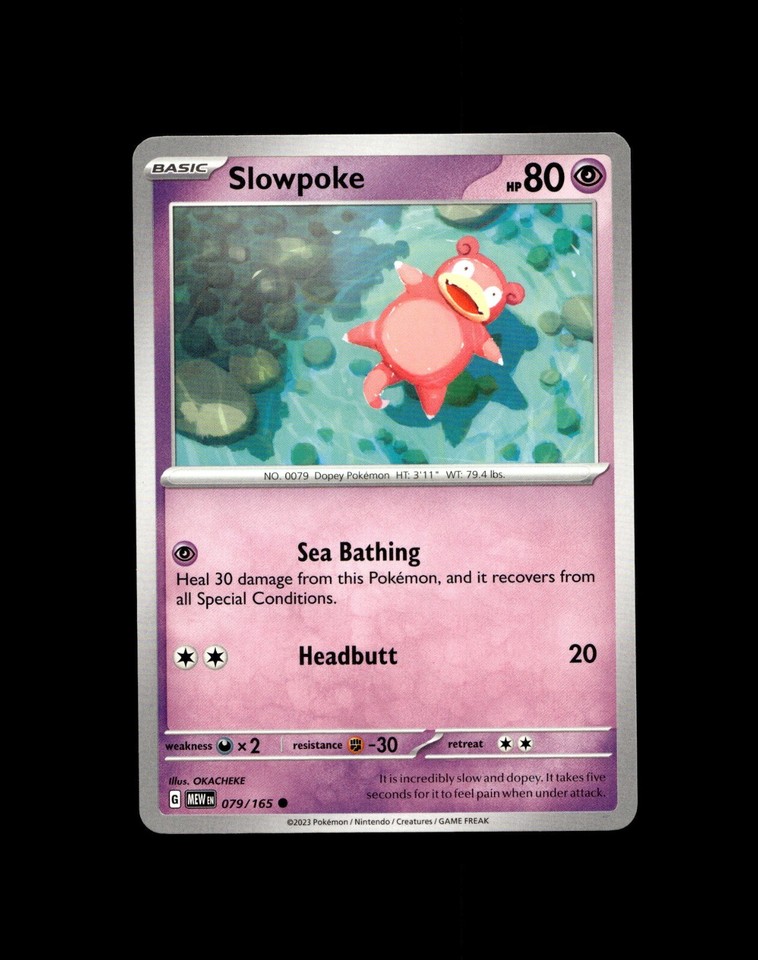 Slowpoke Slowbro Slowking Pokemon Card! Holo/Reverse Holo EX V Full Art ...