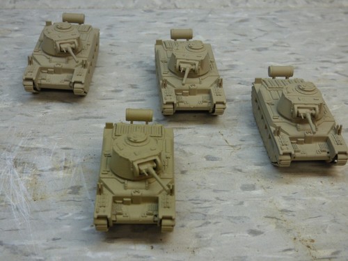 EKO / Roco Minitanks Compatible (4) Painted WWII British Tanks Lot ...