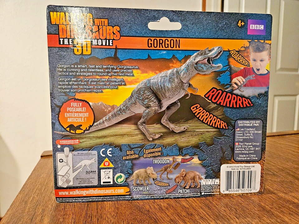 GORGON - Gorgosaurus Walking with Dinosaurs Toy with SOUND | NEW PLEASE ...