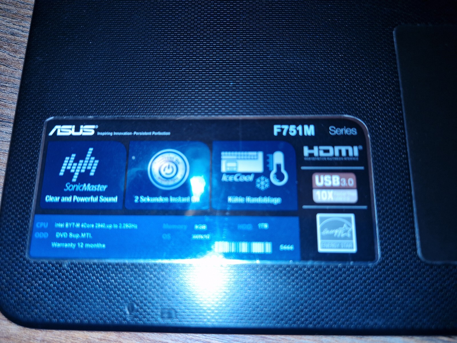 Asus Notebook 17 zoll F751M | eBay.de