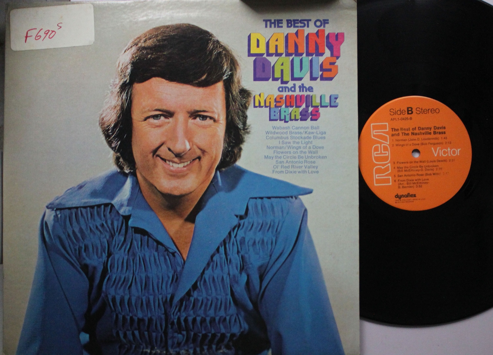 Country Lp Danny Davis & The Nashville Brass The Best Of On Rca | eBay