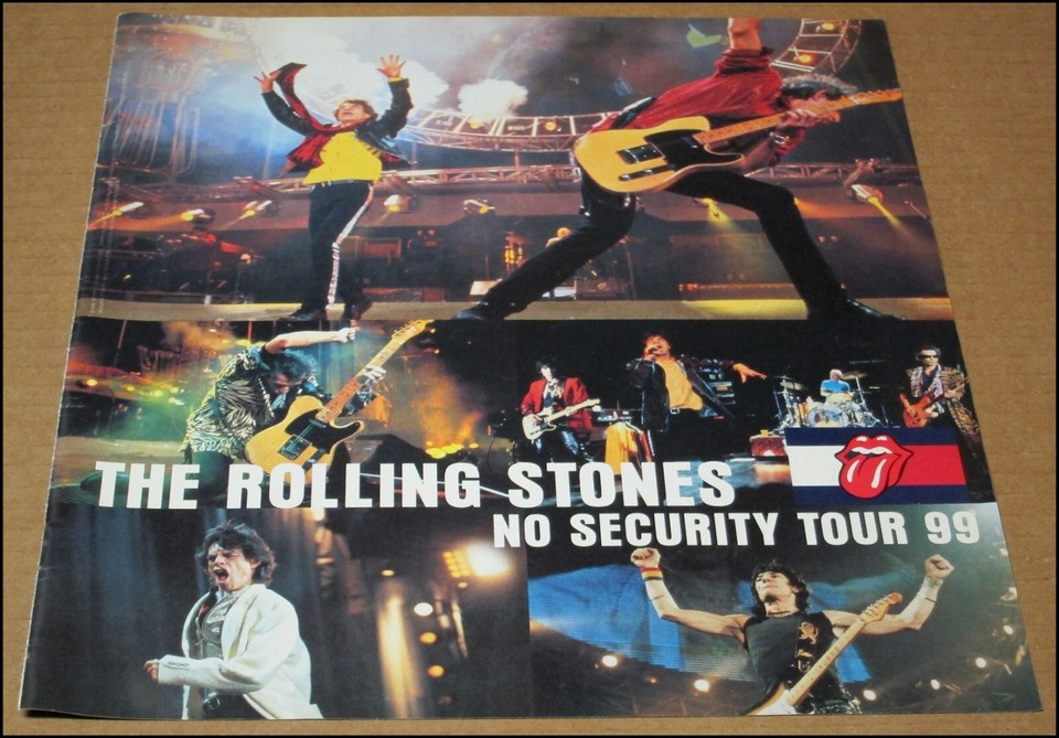 1999 The Rolling Stones No Security Tour '99 Print Ad Advertisement ...