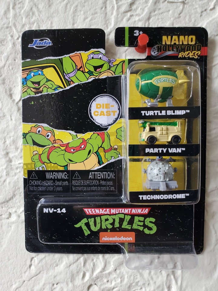 Teenage Mutant Ninja Turtles TMNT Nano Hollywood Rides Jada Toy ...