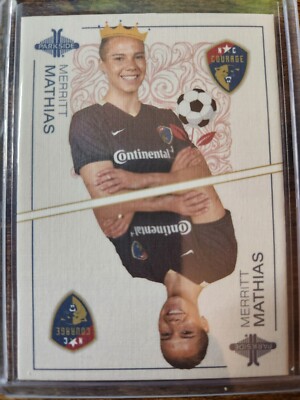 2022 NWSL Parkside Paramount Merritt Mathias Original 21 Insert #20 NC ...