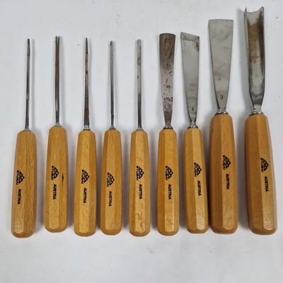 Excellent Set of 9 Stubai Austria Carving Gouges Tools Chisels | eBay