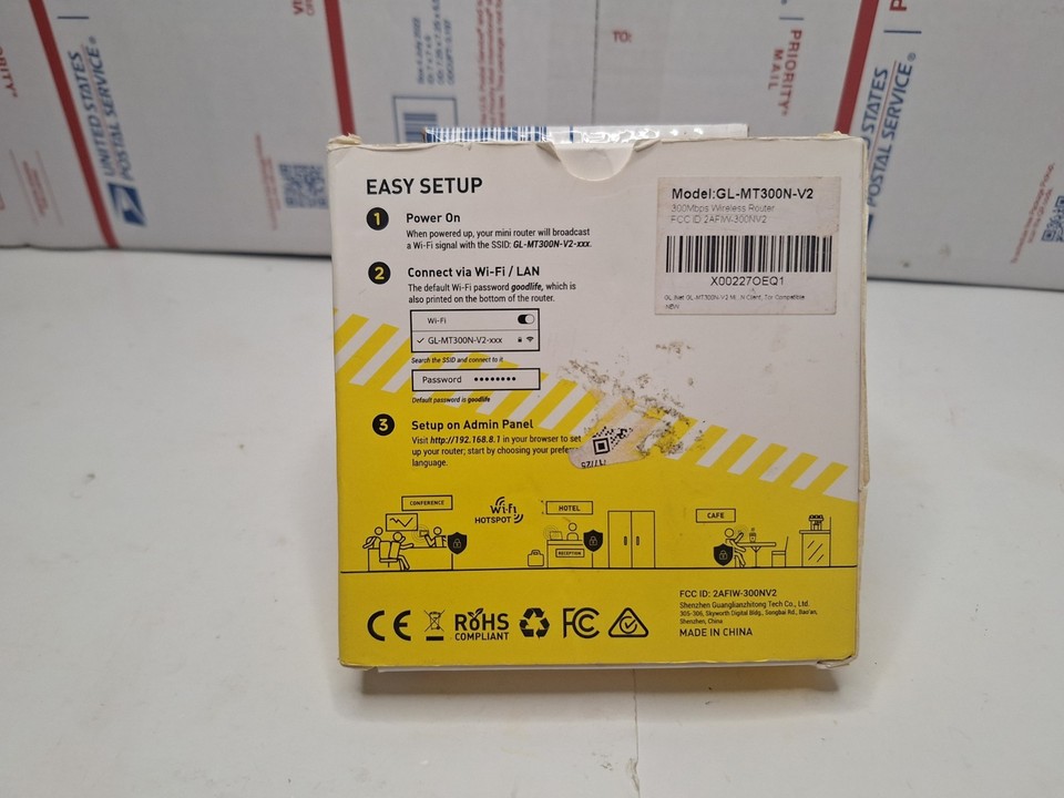 GL iNet 300M Mini Smart Router - GL MT300N-V2 Mango | eBay