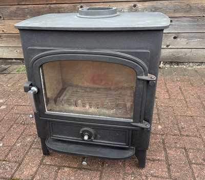 Clearview Vision 500 DEFRA smoke control version 8kw stove log wood ...