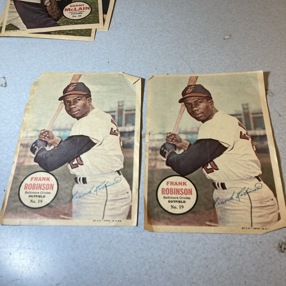 Lot Of 15 Assortment 1967 Topps Baseball Poster Inserts Willie Mccovey ...