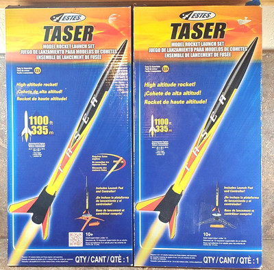 Estes TASER Model Rocket bundle lot of 2 705968417302| eBay