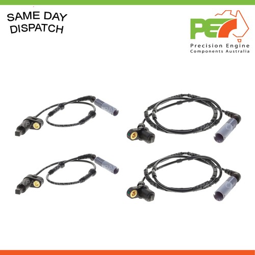 4x OEM Front & Rear Wheel Speed Sensors For BMW 316Ti Compact E46 1.8L ...