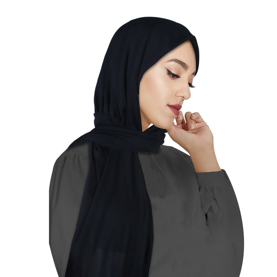 Hijab Women Prayer Scarf Head Wrap Shawl Muslim Full Cover Turban ...