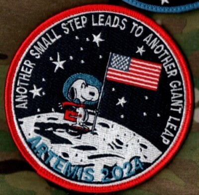 NASA ESA JAXA CSA SLS JOIN ARTEMIS ORION 2024 MOON MISSION vêlkrö PATCH ...