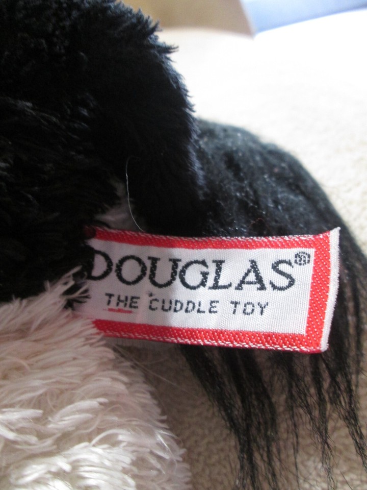 DOUGLAS PLUSH COW STUFFED ANIMAL BLACK WHITE MEDIUM TOY | eBay