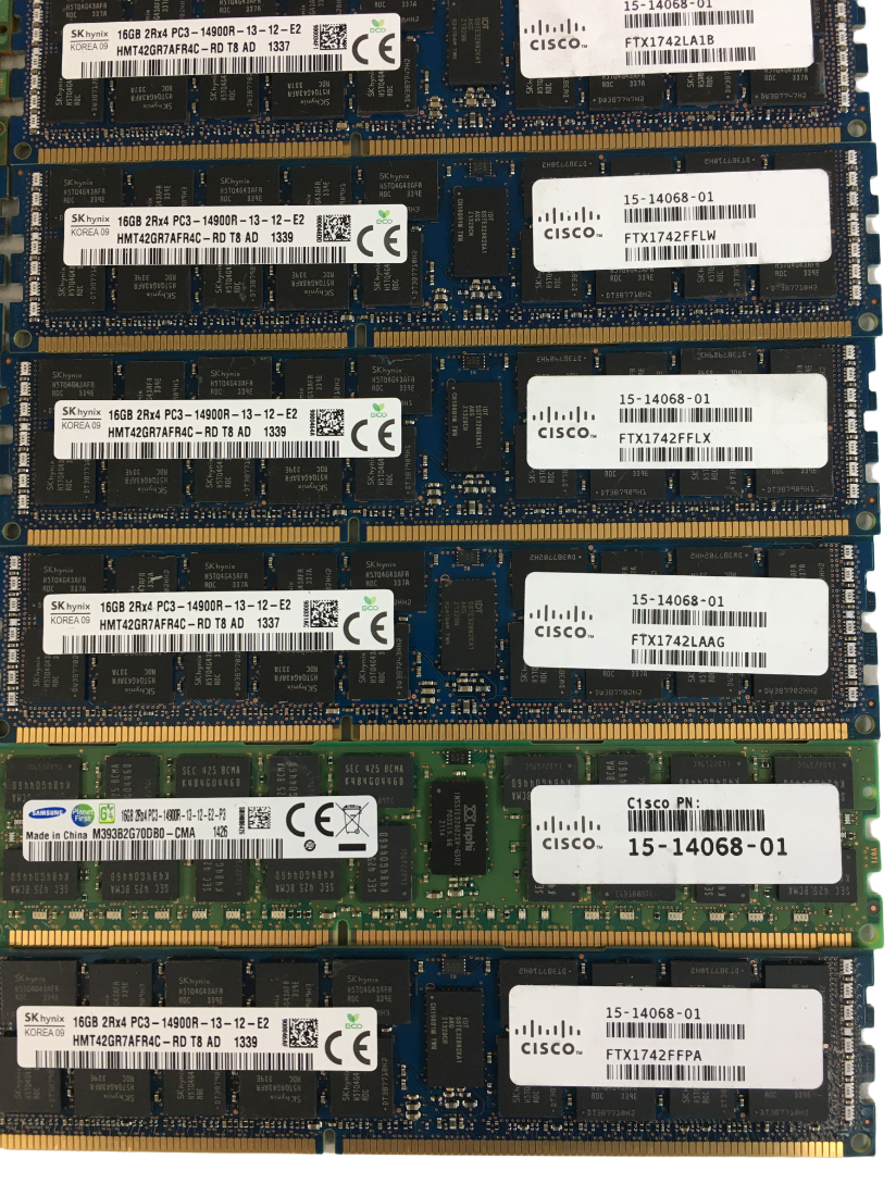 Lot of 32 Cisco 15-14068-01 Memory Modules | eBay