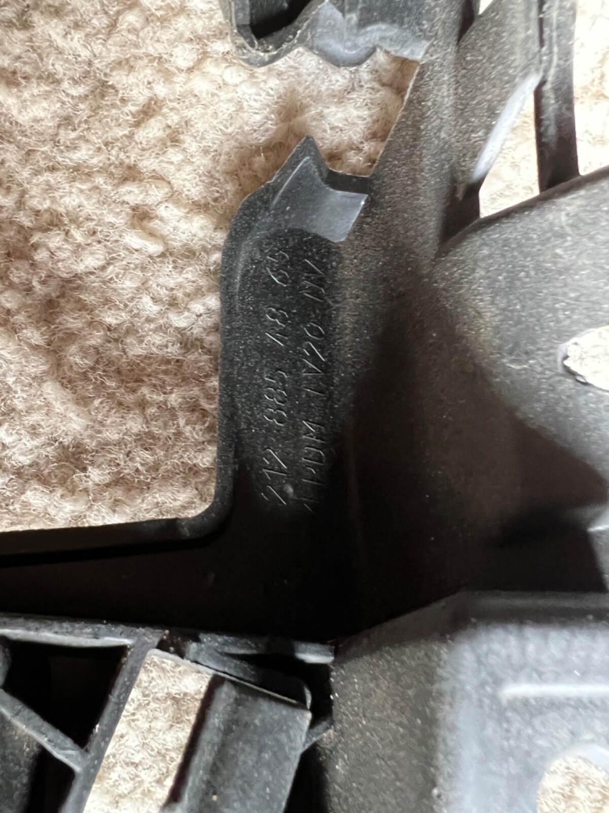 Genuine MERCEDES S212 W212 E-CLASS W212 Basic carrier for bumper ...