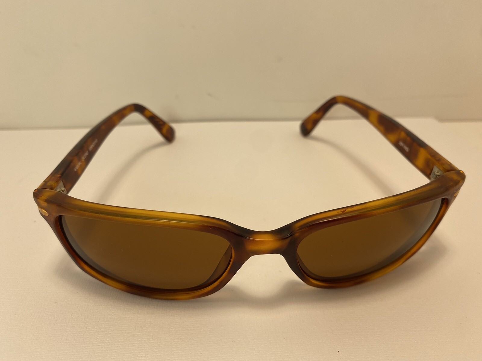 Vintage NOS Visual Scene Amber Tortoise Sunglasses Am… - Gem