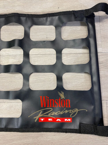 Winston Racing Team Rear Bed Cargo Net Vinyl 48”x15” Vintage | eBay
