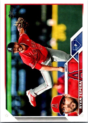 2023 Topps Series 2 Ryan Tepera Los Angeles Angels #375 | eBay