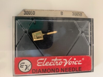 Vtg NOS Electro Voice Professional Magnetic Diamond Needle 3005D | eBay
