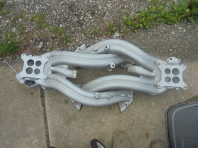 Aluminum Tunnel Ram Intake MOPAR CROSS RAM 383 413 440 1947162 IHRA ...