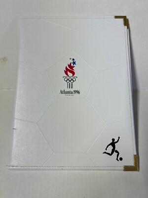 Vintage Atlanta 1996 Olympic Spalding Notepad Folder | eBay