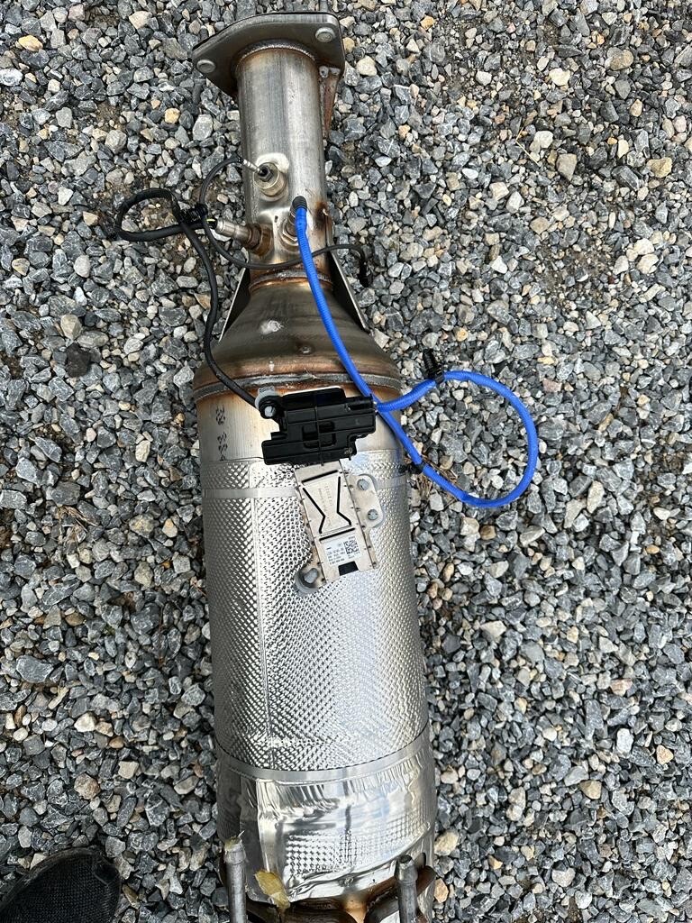2022 Ford F550 F250 F350 F450 6.7L OEM 4X4 DPF exhaust complete with ...